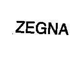 Đơn đăng ký nhãn hiệu "ZEGNA" số 4-1995-26450 của CONSITEX S.A.