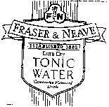 "FRASER & NEAVE F&N ESTABLISHED 1883 EXTRA DRY TONIC WATER CARBO ...