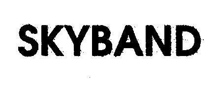 Đơn đăng ký nhãn hiệu "SKYBAND" số 4-1998-39092 của GPT LIMITED