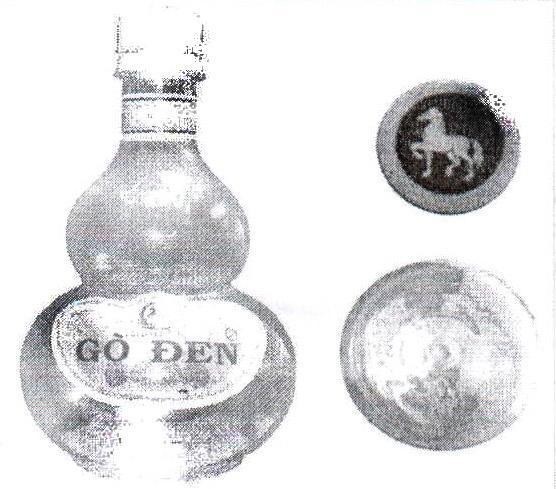 Đơn đăng ký nhãn hiệu "Gò ĐEN RUOU DE" số 4-2003-11154 của Công ty TNHH ...