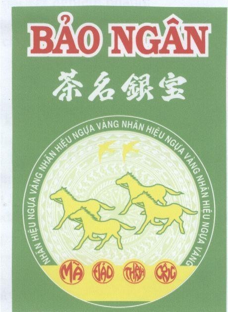 Đơn đăng ký nhãn hiệu "Bảo Ngân Nhãn Hiệu Ngựa Vàng Mã Đáo Thành Công ...
