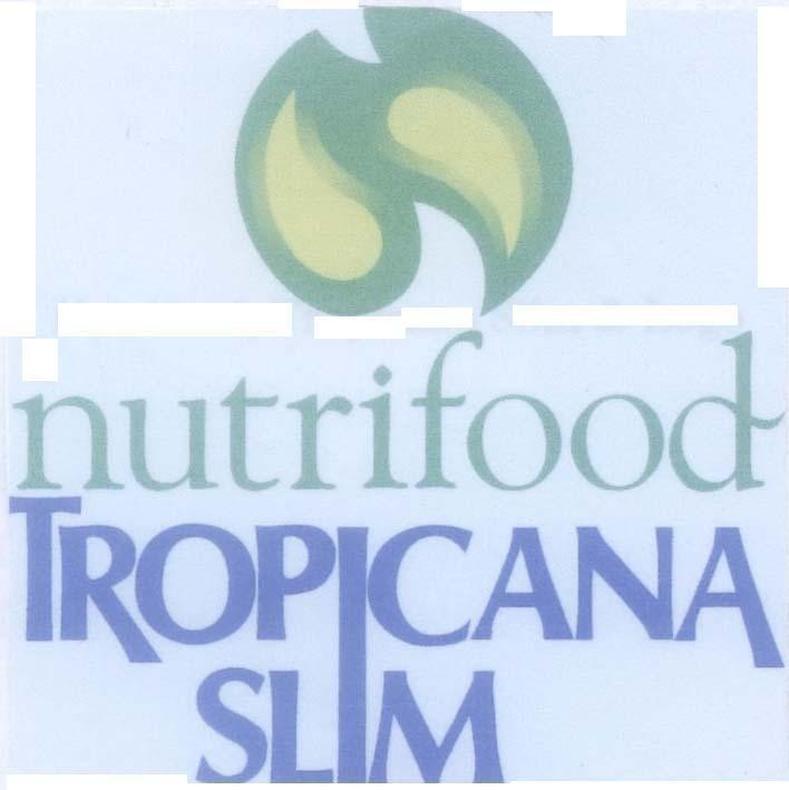 Đơn đăng ký nhãn hiệu "NUTRIFOOD TROPICANA SLIM" số 4-2005-12064 của P ...