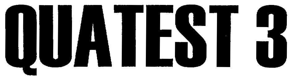 Đơn đăng ký nhãn hiệu "QUATEST 3" số 4-2006-04643 của Trung tâm kỹ ...