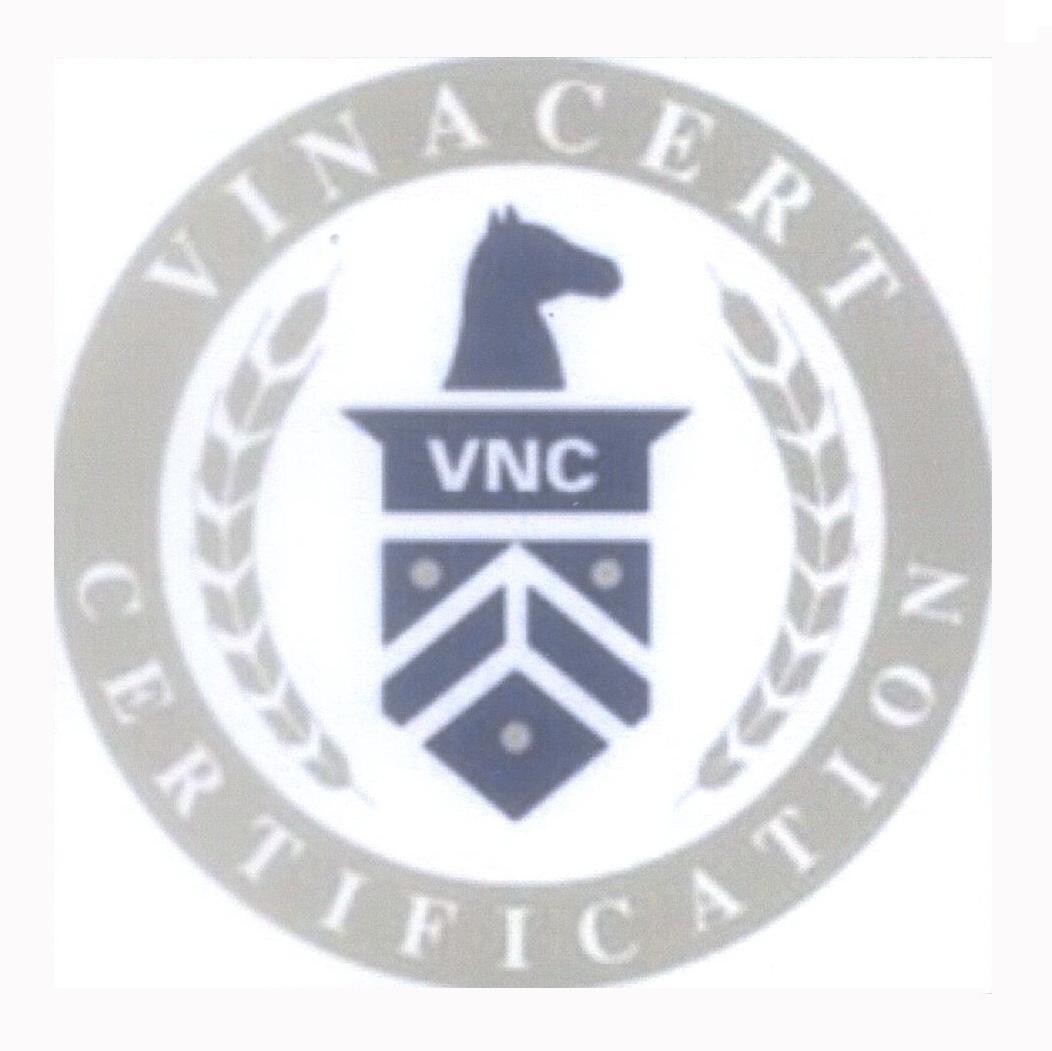 Đơn đăng ký nhãn hiệu "VINACERT CERTIFICATION VNC" số 4-2007-09616 của ...