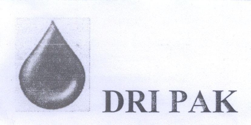 Đơn đăng ký nhãn hiệu "DRI PAK" số 4-2007-15371 của Công ty trách nhiệm ...