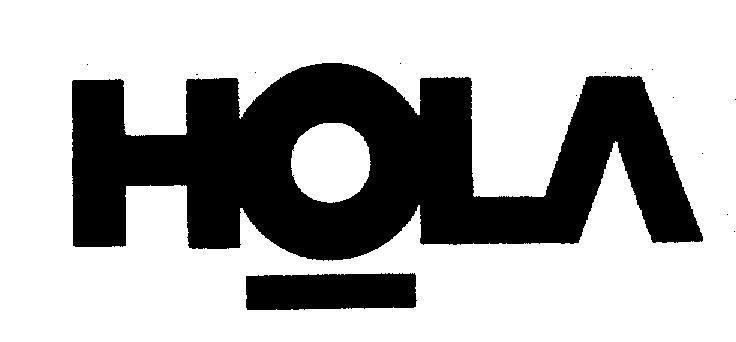 Đơn đăng ký nhãn hiệu "HOLA" số 4-2007-20148 của TEST RITE ...