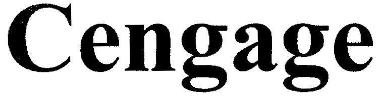 Đơn đăng ký nhãn hiệu "Cengage" số 4-2007-25797 của Cengage Learning, Inc.