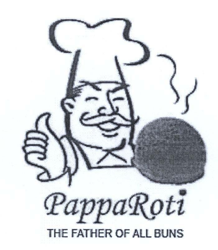 Đơn đăng ký nhãn hiệu "PappaRoti THE FATHER OF ALL BUNS" số 4-2008 ...