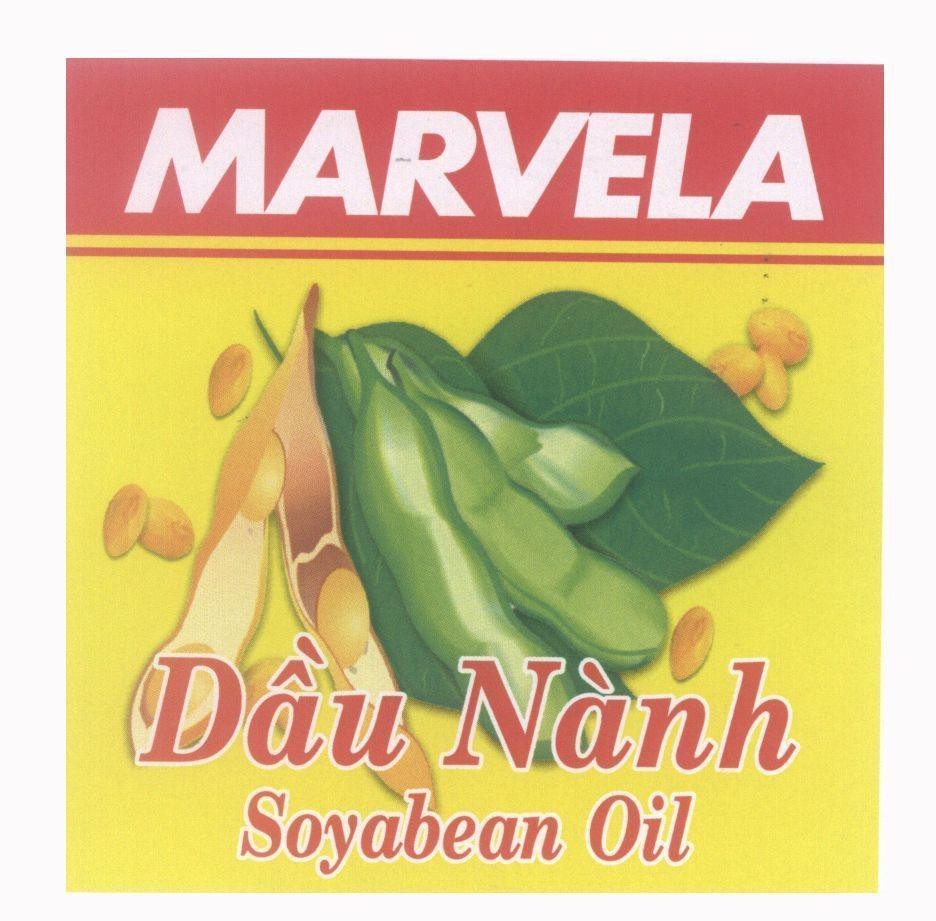 "MARVELA Dầu Nành Soyabean Oil" Trademark application no 4-2008-11913 ...