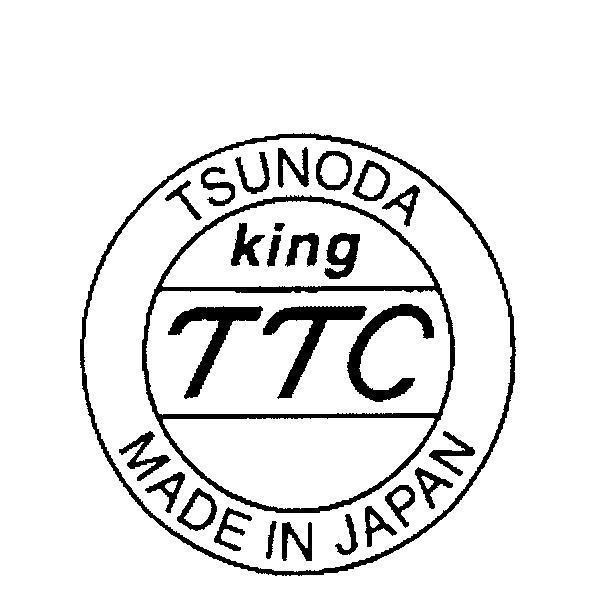 Đơn đăng ký nhãn hiệu "TSUNODA king TTC MADE IN JAPAN, hình" số 4-2008-20734 của TSUNODA CO., LTD.