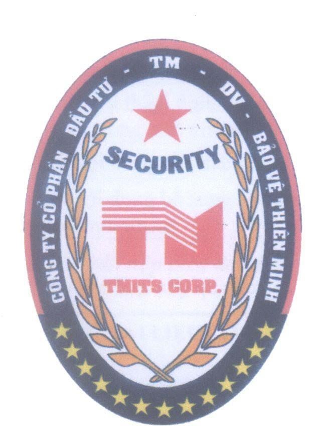 Đơn đăng ký nhãn hiệu "SECURITY TM TMITS CORP Công Ty Cổ Phần Đầu Tư ...