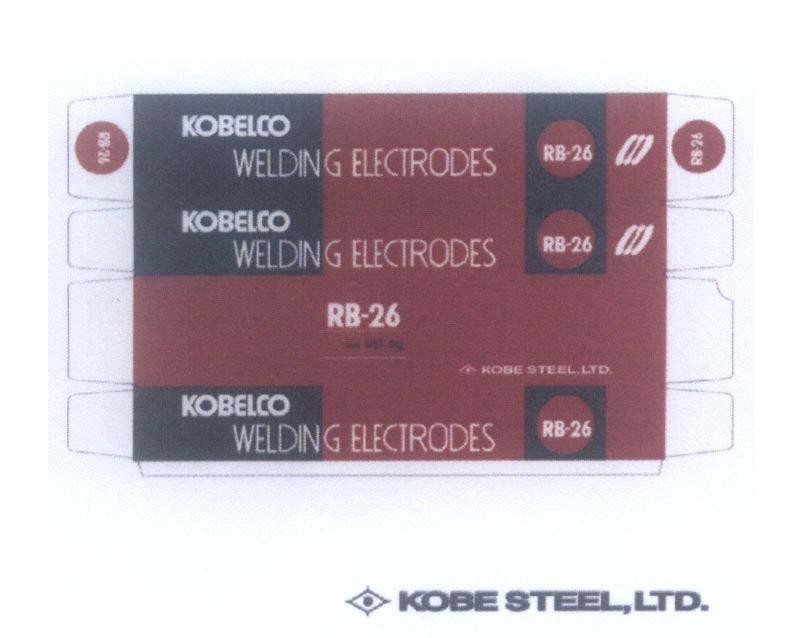 Đơn đăng ký nhãn hiệu "KOBELCO WELDING ELECTRODES RB-26" số 4-2008 ...