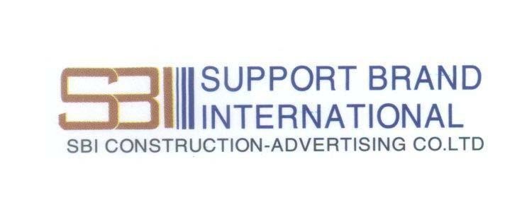 Đơn đăng ký nhãn hiệu "SBI SUPPORT BRAND INTERNATIONAL SBI CONSTRUCTION ...