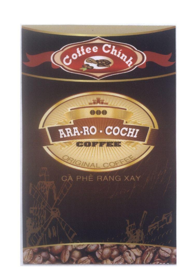 Đơn đăng ký nhãn hiệu "Coffee Chính ARA-RO-COCHI Cà Phê Rang Xay ...