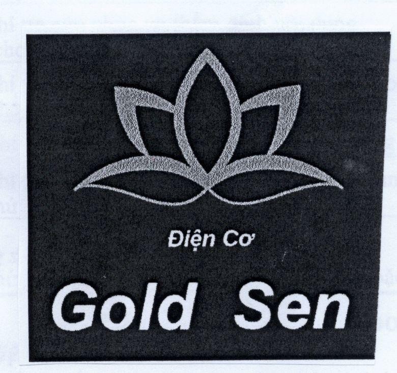 Đơn đăng ký nhãn hiệu "Gold Sen Điện Cơ" số 4-2012-27135 của Đinh Thế Sơn