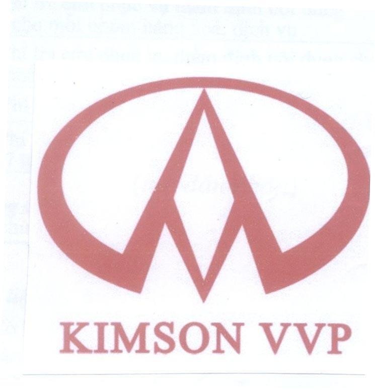 Đơn đăng ký nhãn hiệu "KIMSON VVP M V D" số 4-2013-00469 của Công ty cổ phần công nghiệp Kim Sơn