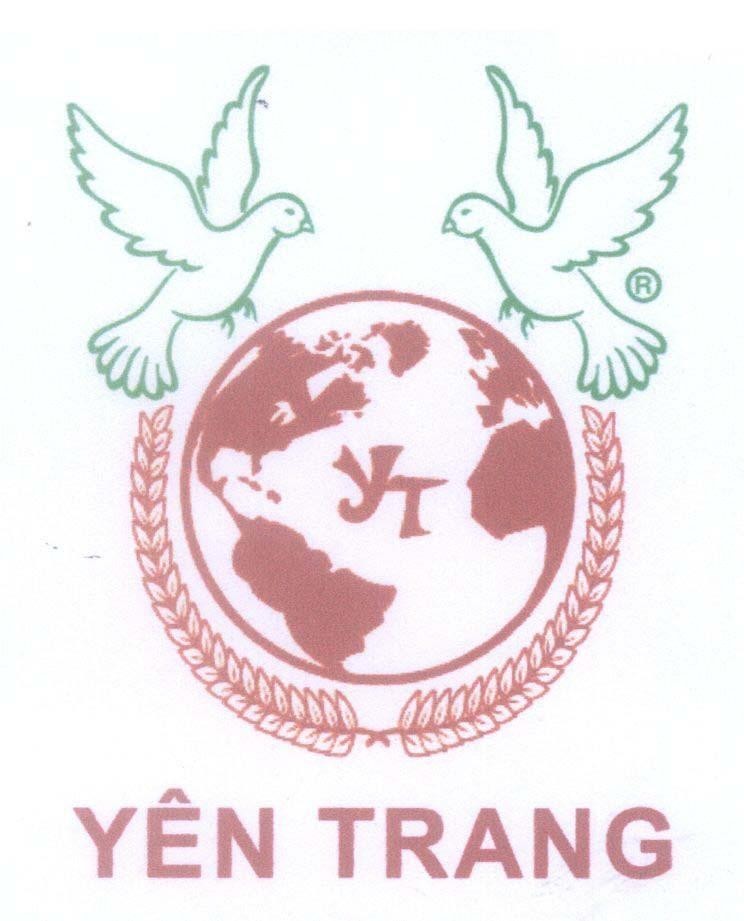Đơn đăng ký nhãn hiệu "YÊN TRANG YT" số 4-2013-18172 của Công ty TNHH sản xuất thương mại Yên Trang