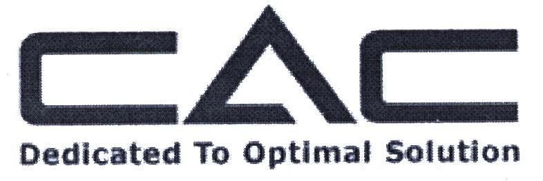 Đơn đăng ký nhãn hiệu "CAC Dedicated to Optimal Solution" số 4-2013 ...