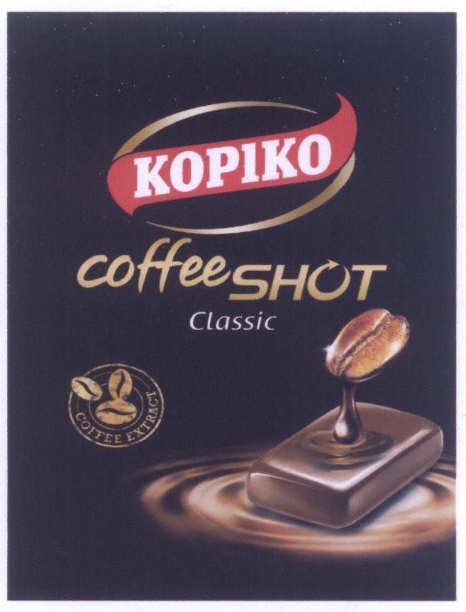 Đơn đăng ký nhãn hiệu "KOPIKO coffee SHOT Classic" số 4-2014-20211 của ...