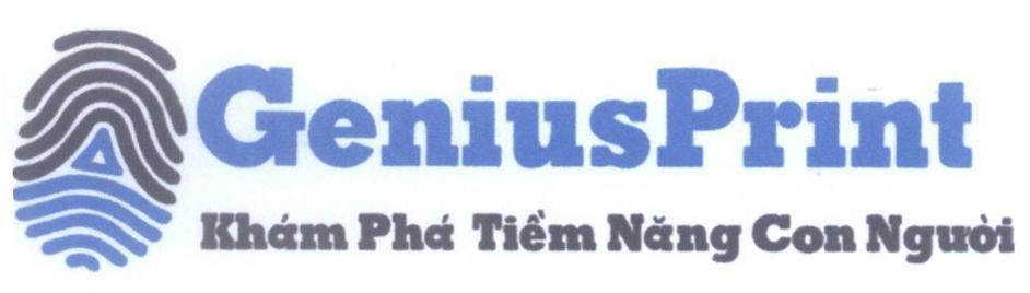 Đơn đăng ký nhãn hiệu "GeniusPrint Khám Phá Tiềm Năng Con Người" số 4 ...