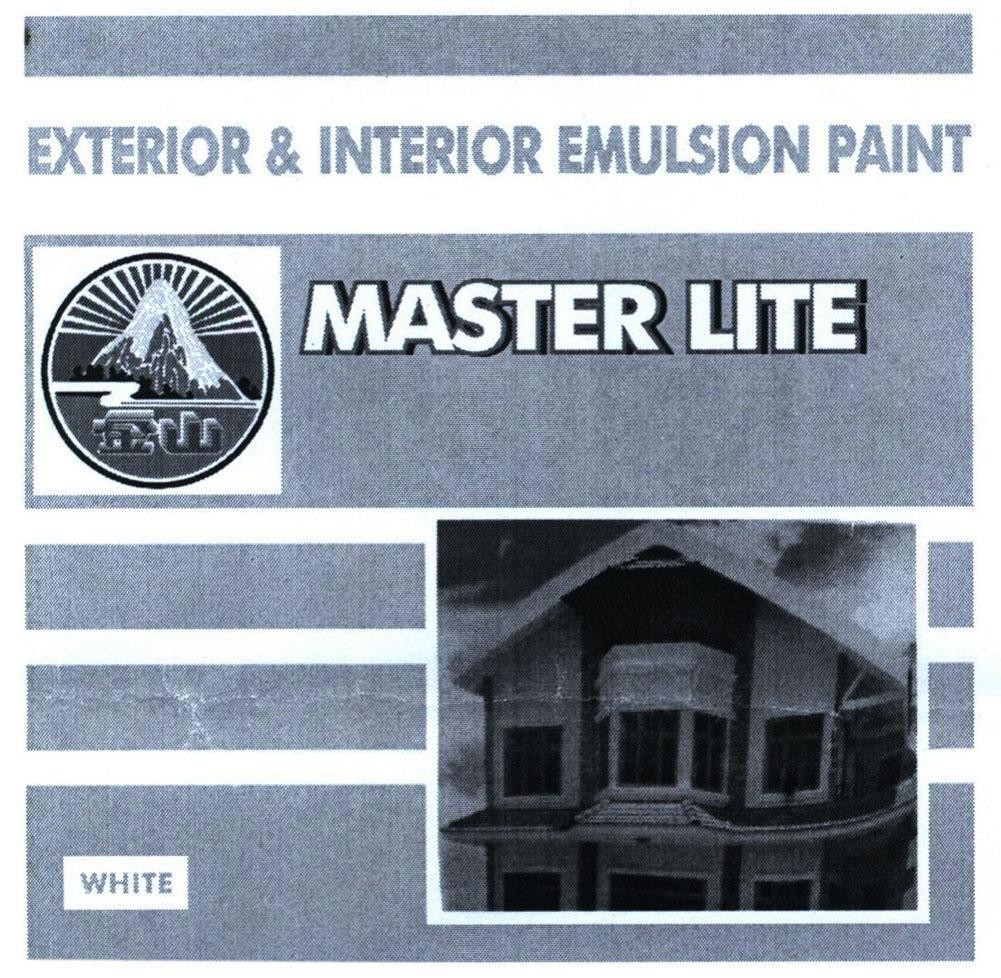 "MASTER LITE EXTERIOR & INTERIOR EMULSION PAINT WHITE [KIM SON ...