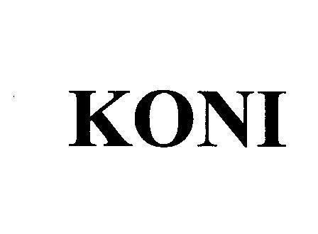 "KONI" Trademark application no 4-2015-02967 of Công ty cổ phần hóa dầu MEKONG