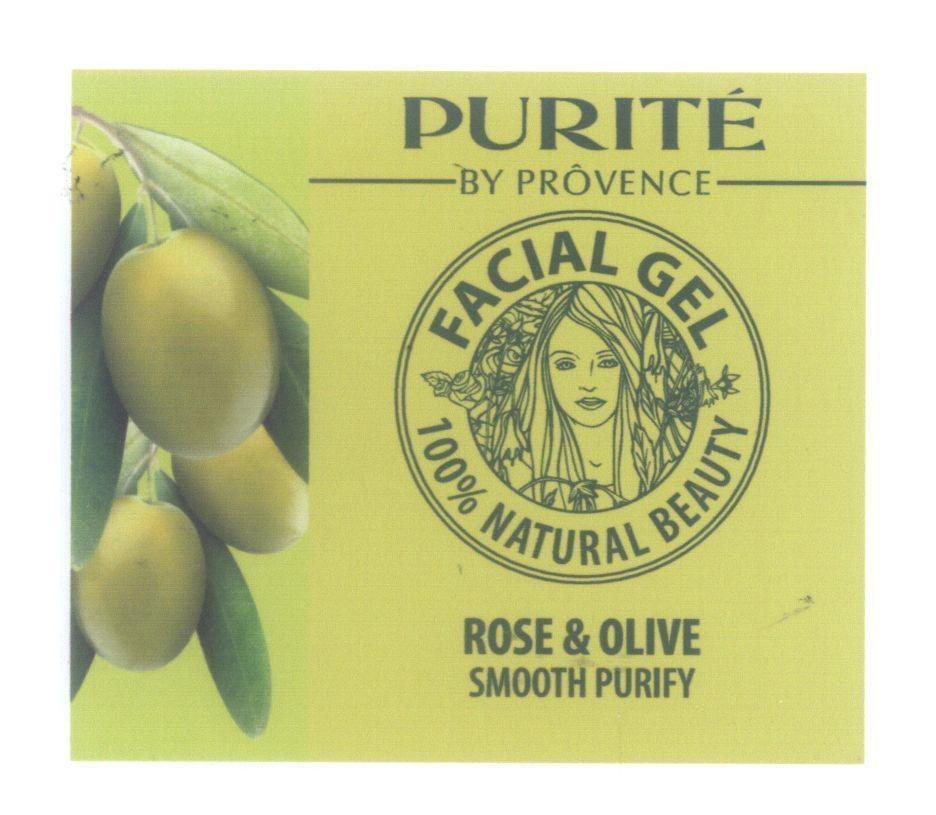 Đơn đăng ký nhãn hiệu "PURITE BY PROVENCE BODY WASH 100% NATURAL BEAUTY ...