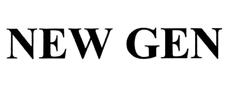 "NEW GEN" Trademark application no 4-2016-00375 of Công ty cổ phần dinh ...