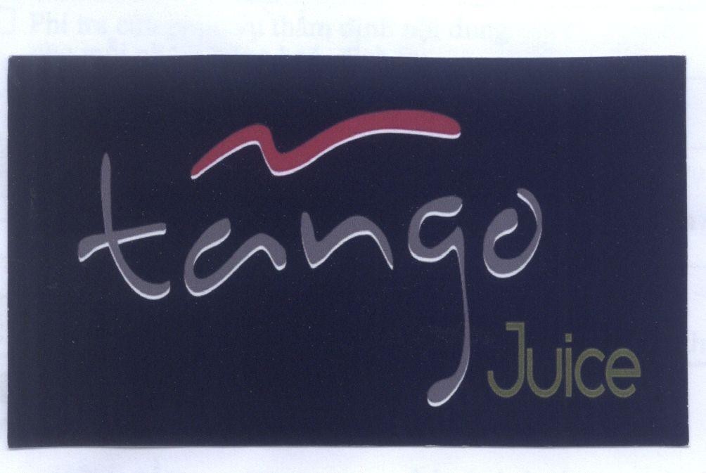 Đơn đăng ký nhãn hiệu "tango Juice [tungo]" số 4-2016-08206 của Công ty ...
