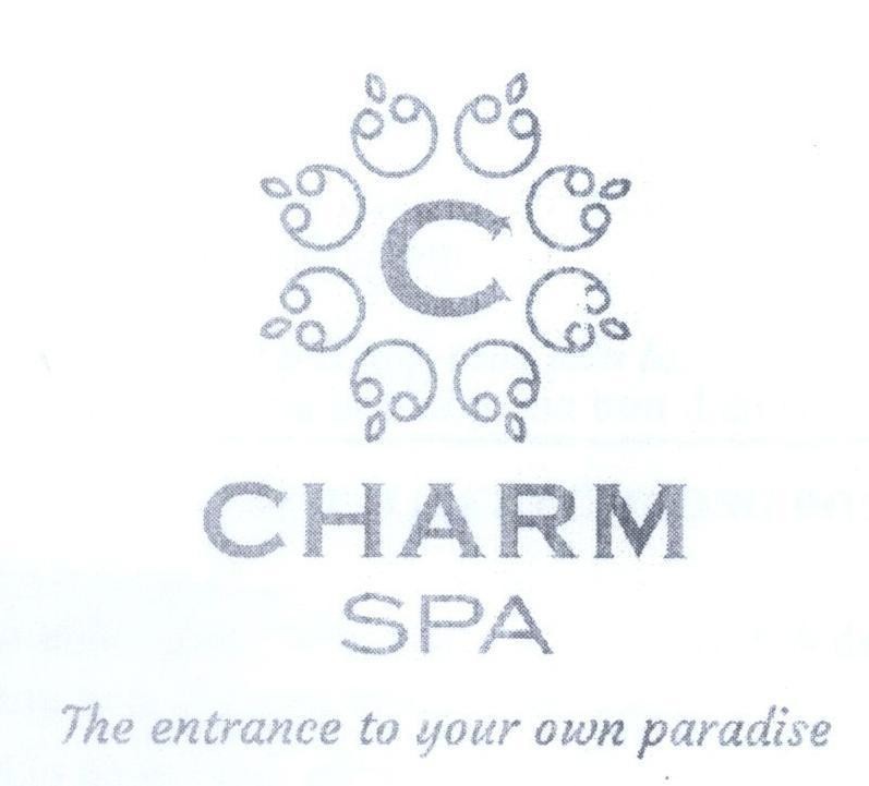 Đơn đăng ký nhãn hiệu "CHARM SPA The entrance to your own paradise C ...