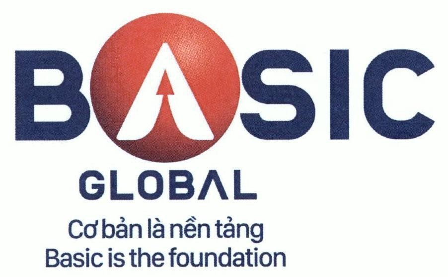 Đơn đăng ký nhãn hiệu "BASIC GLOBAL Cơ bản là nền tảng Basic is the ...