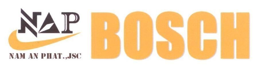 Đơn đăng ký nhãn hiệu "BOSCH NAP NAM AN PHAT.,JSC" số 4-2020-06528 của Công ty cổ phần công ...