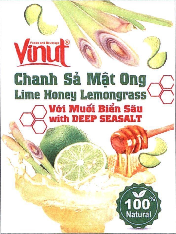 Đơn đăng ký nhãn hiệu "Vinut Chanh Sả Mât Ong Lime Honey Lemongrass Với ...