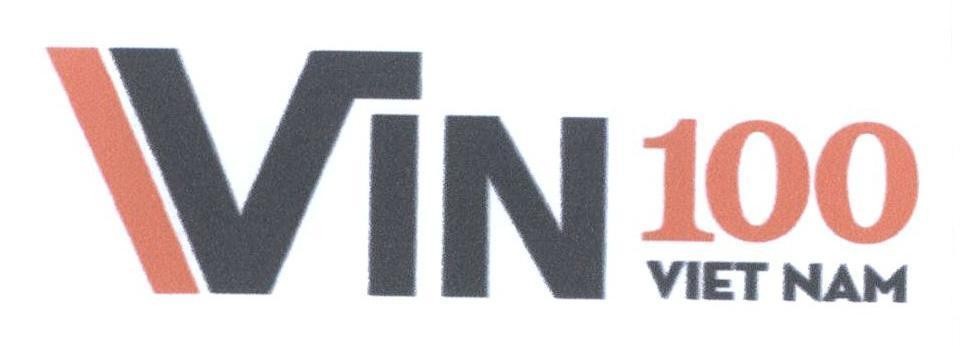 Đơn đăng ký nhãn hiệu "VIN 100 VIET NAM" số 4-2020-31046 của Công ty TNHH Vin 100 Việt Nam