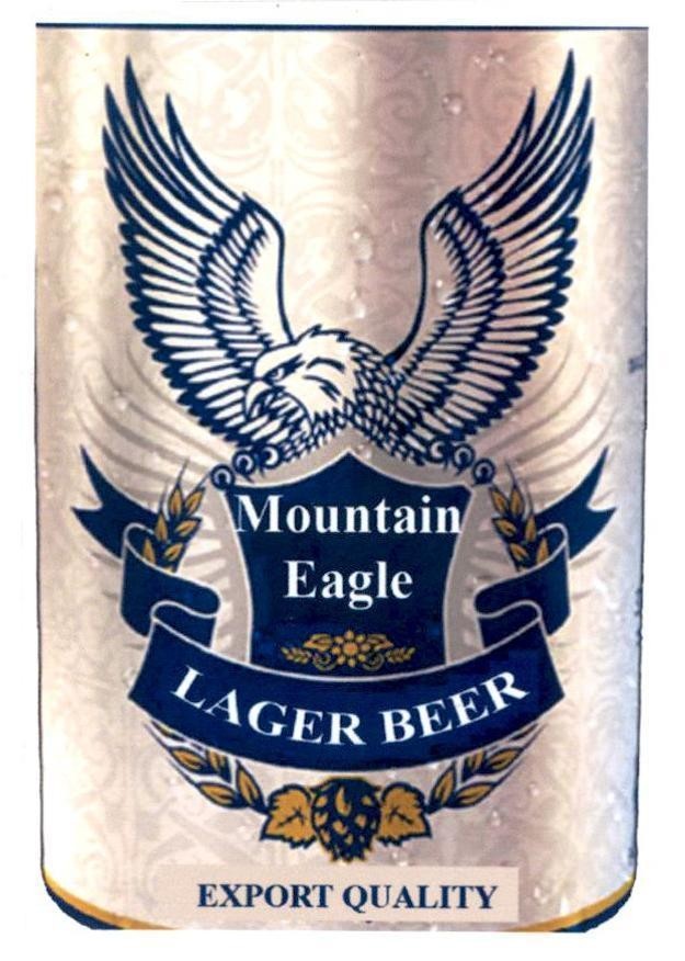 Đơn đăng ký nhãn hiệu "Mountain Eagle LAGER BEER EXPORT QUALITY" số 4 ...