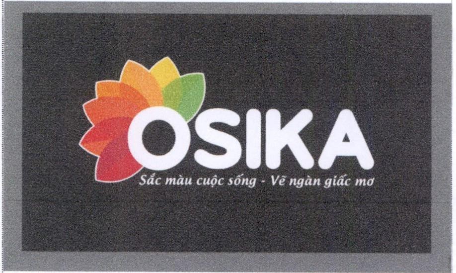 Đơn đăng ký nhãn hiệu "OSIKA Sắc màu cuộc sống - Vẽ ngàn giấc mơ" số 4 ...