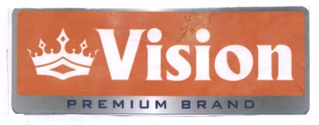Đơn đăng ký nhãn hiệu "Vision PREMIUM BRAND" số 4-2020-49178 của Công ...
