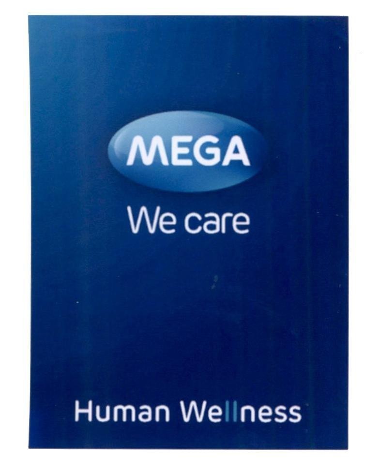 Đơn đăng ký nhãn hiệu "MEGA We care Human Wellness" số 4-2021-00074 của ...