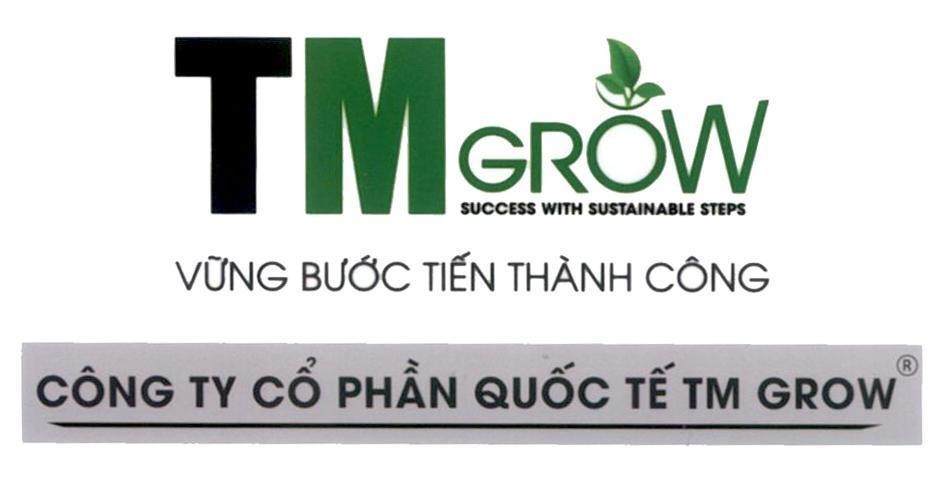 Đơn đăng ký nhãn hiệu "TM GROW SUCCESS WITH SUSTAINABLE STEPS Vững Bước ...