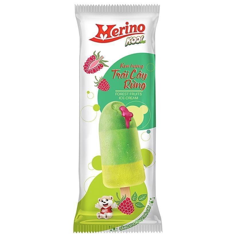 Đơn đăng ký nhãn hiệu "Merino KOOL Kem hương Trái Cây Rừng FOREST FRUIT ...