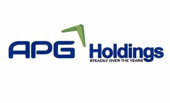 Đơn đăng ký nhãn hiệu "APG Holding STEADILY OVER THE YEARS" số 4-2022 ...