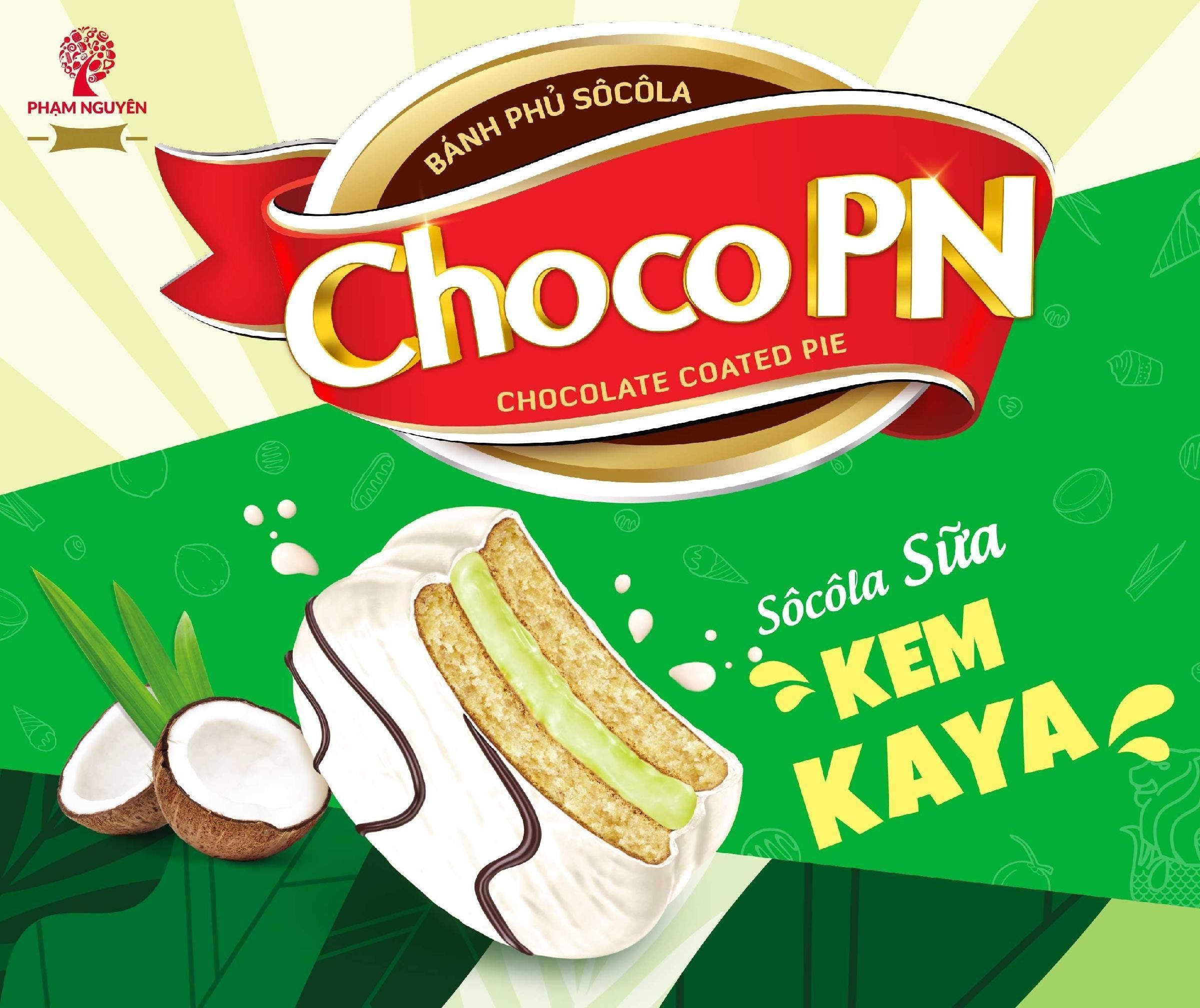 Đơn đăng ký nhãn hiệu "Phạm Nguyên ChocoPN BÁNH PHỦ SÔCÔLA Sôcôla Sữa ...