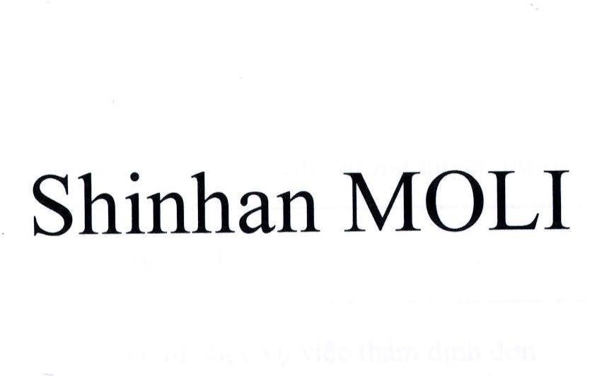 Đơn đăng ký nhãn hiệu "Shinhan MOLI" số 4-2022-29408 của Shinhan ...