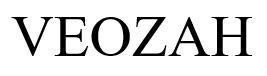Đơn đăng ký nhãn hiệu "VEOZAH" số 4-2022-54736 của Astellas US LLC