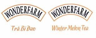Đơn đăng ký nhãn hiệu "WONDERFARM Trà Bí Đao WONDERFARM Winter Melon ...
