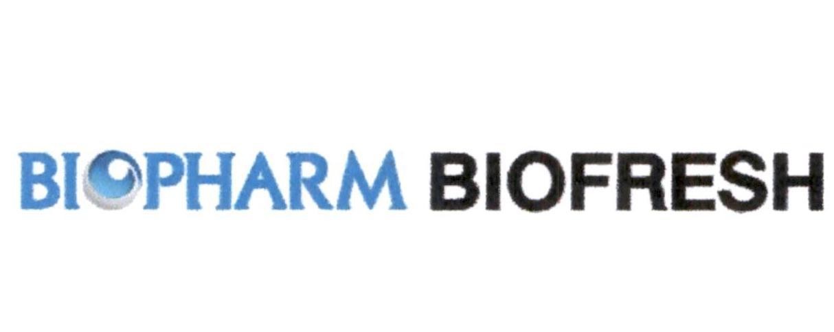 Đơn đăng ký nhãn hiệu "BIOPHARM BIOFRESH" số 4-2023-15868 của BIOPHARM ...