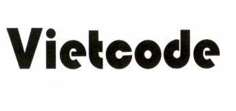 Đơn đăng ký nhãn hiệu "Vietcode" số 4-2023-28257 của Công ty TNHH sản xuất thương mại kỹ thuật ...