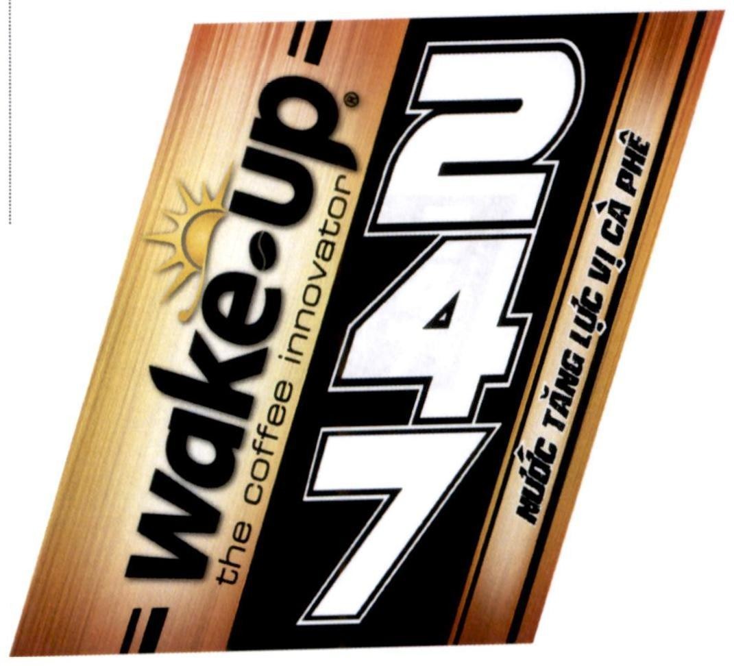 "wake-up 247 the coffee innovator NƯỚC TĂNG LỰC VỊ CÀ PHÊ" Trademark ...