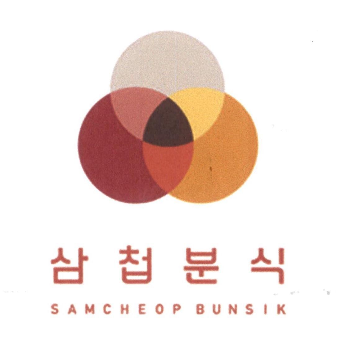 Đơn đăng ký nhãn hiệu "SAMCHEOP BUNSIK [Samcheop; Bunsik: các món ăn ...