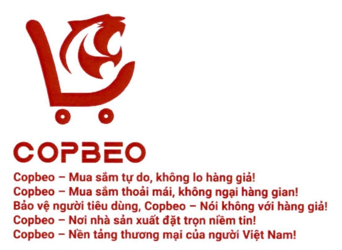 Đơn đăng ký nhãn hiệu "COPBEO Copbeo - Mua sắm tự do, không lo hàng giả ...